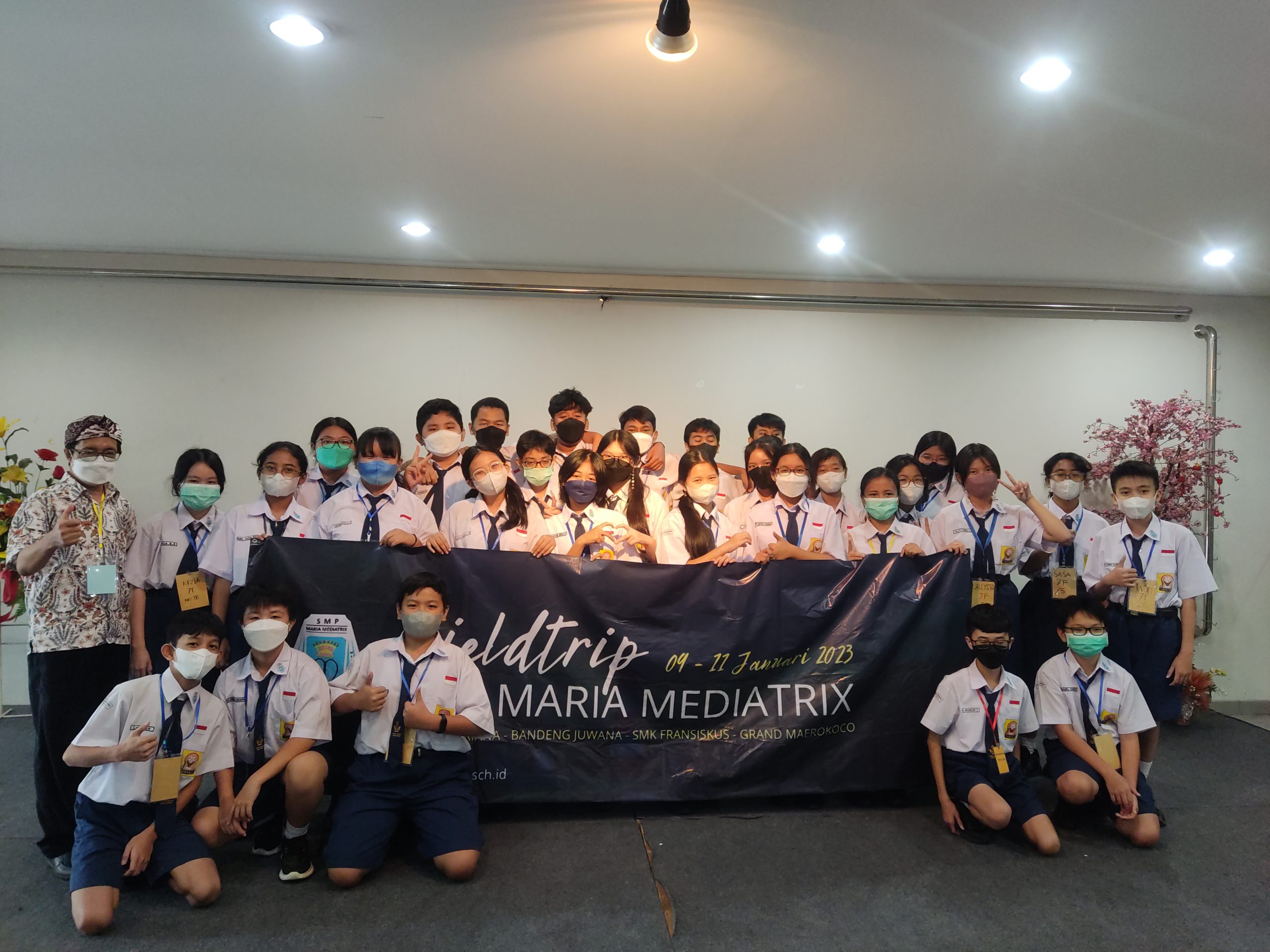 Kegiatan Field Trip Kelas 7 - SMP Maria Mediatrix