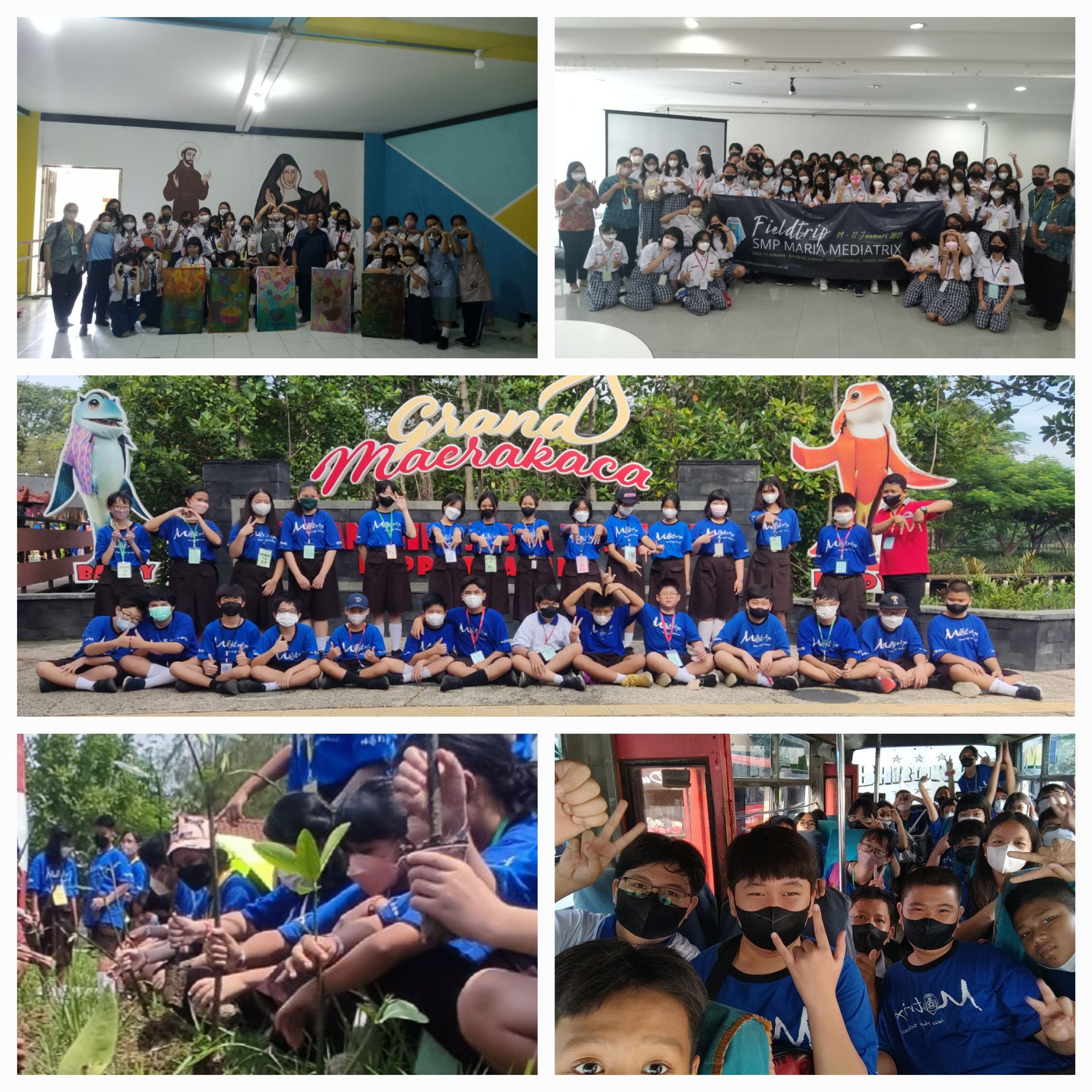 KEGIATAN FIELD TRIP - SMP Maria Mediatrix
