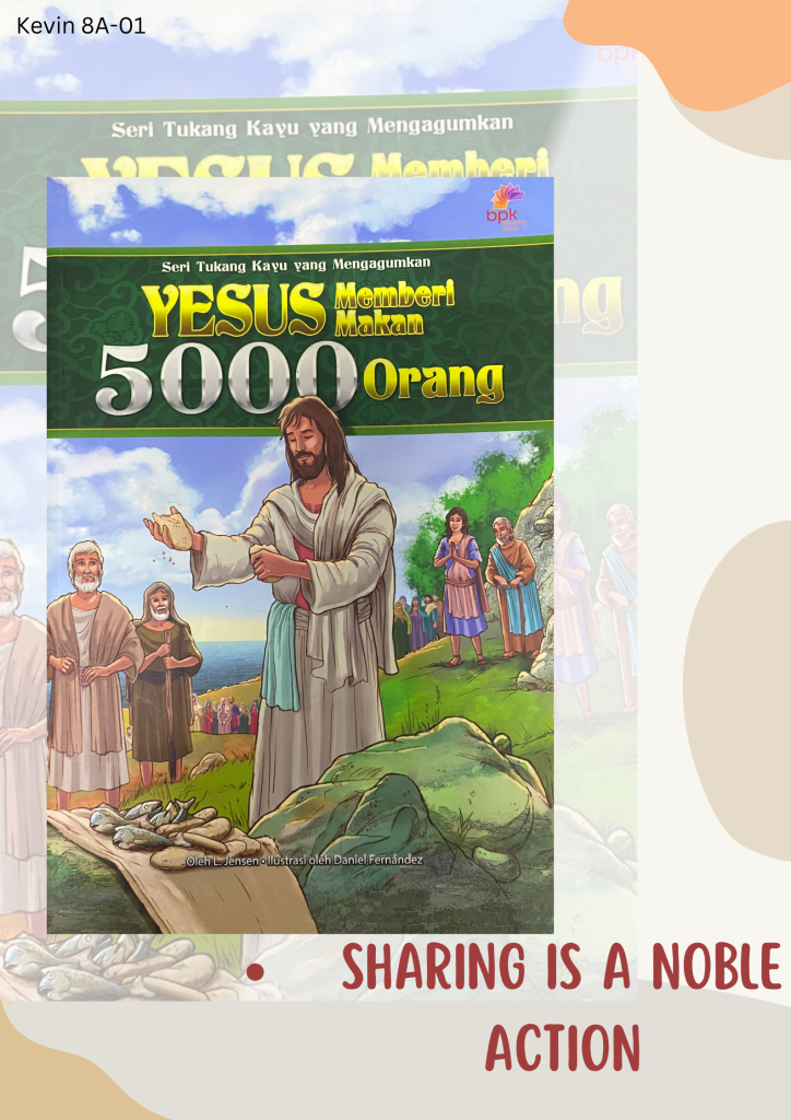 Sharing is a noble action - SMP Maria Mediatrix